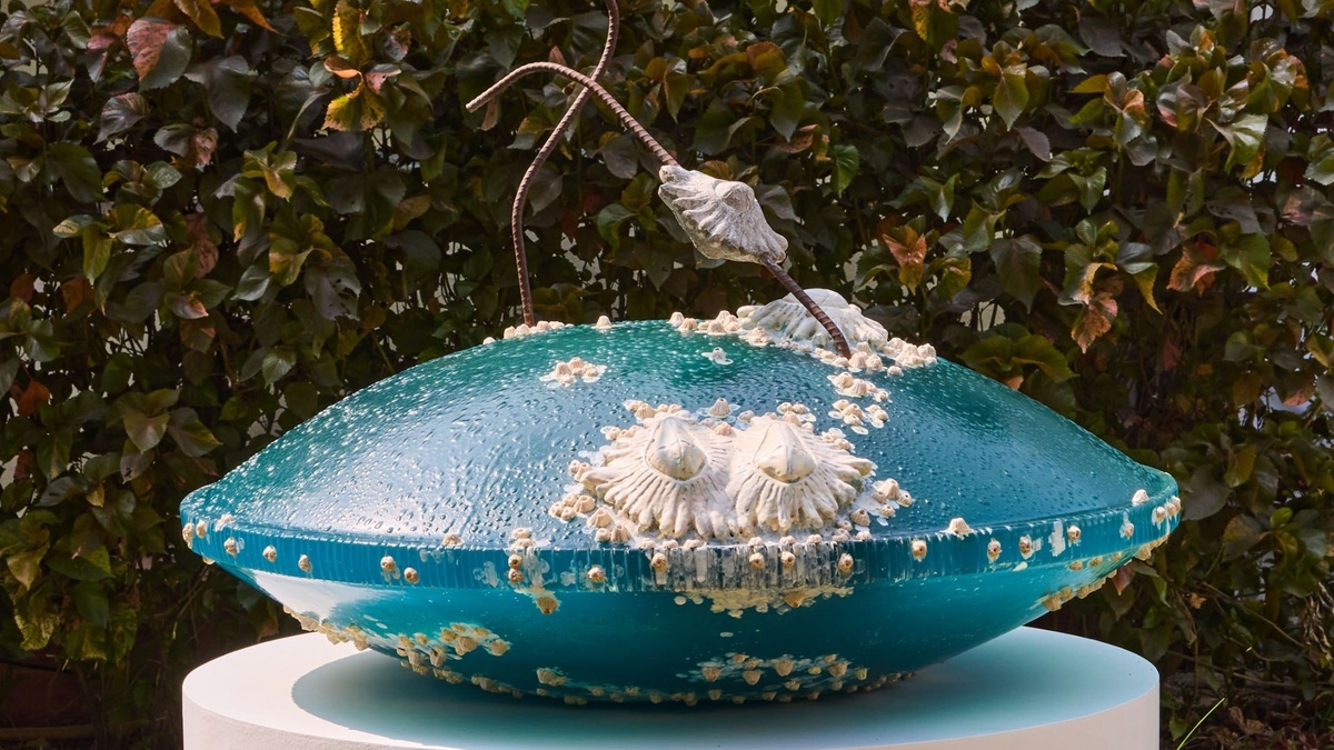 Artist Parag Tandel’s sculptures at Art Mumbai 2024 reveal deep-sea ...