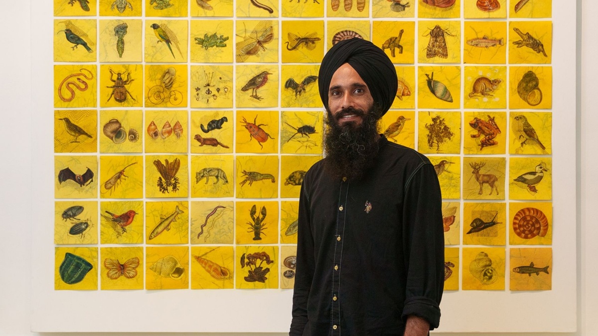 Kulpreet Singh is a climate activist, contemporary artist, committed farmer - The Nod Mag