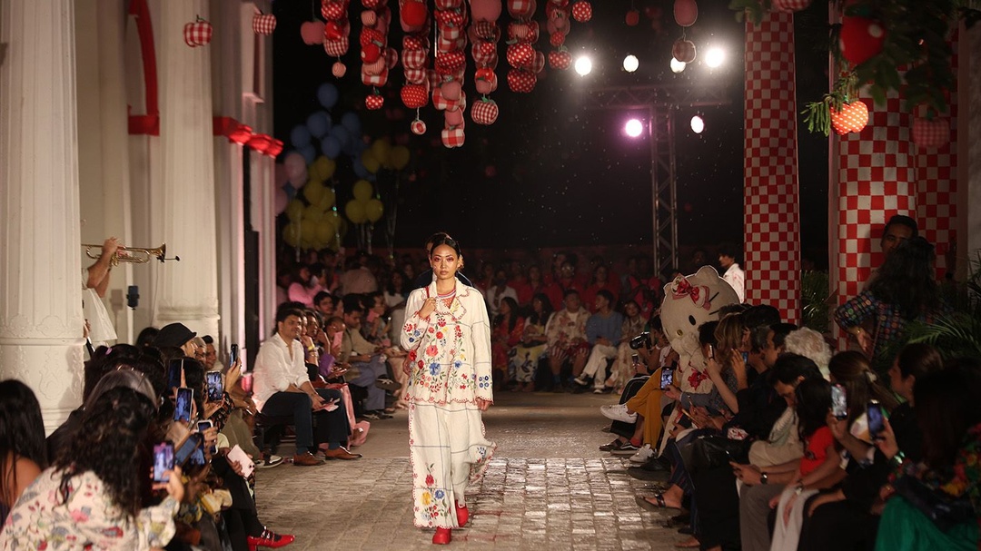 Péro x Hello Kitty collaboration at Lakmé Fashion Week - The Nod Mag